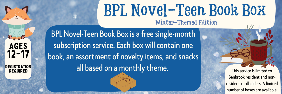 Teen Programs & Services | Benbrook Public Library